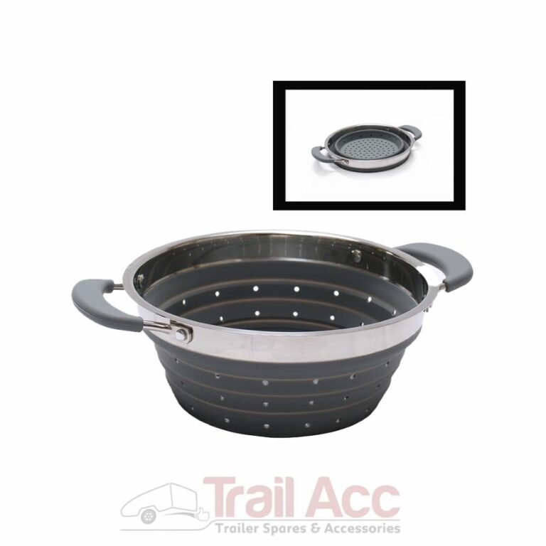 Collapsible colander 20×3.5/9.5cm – Trail Acc